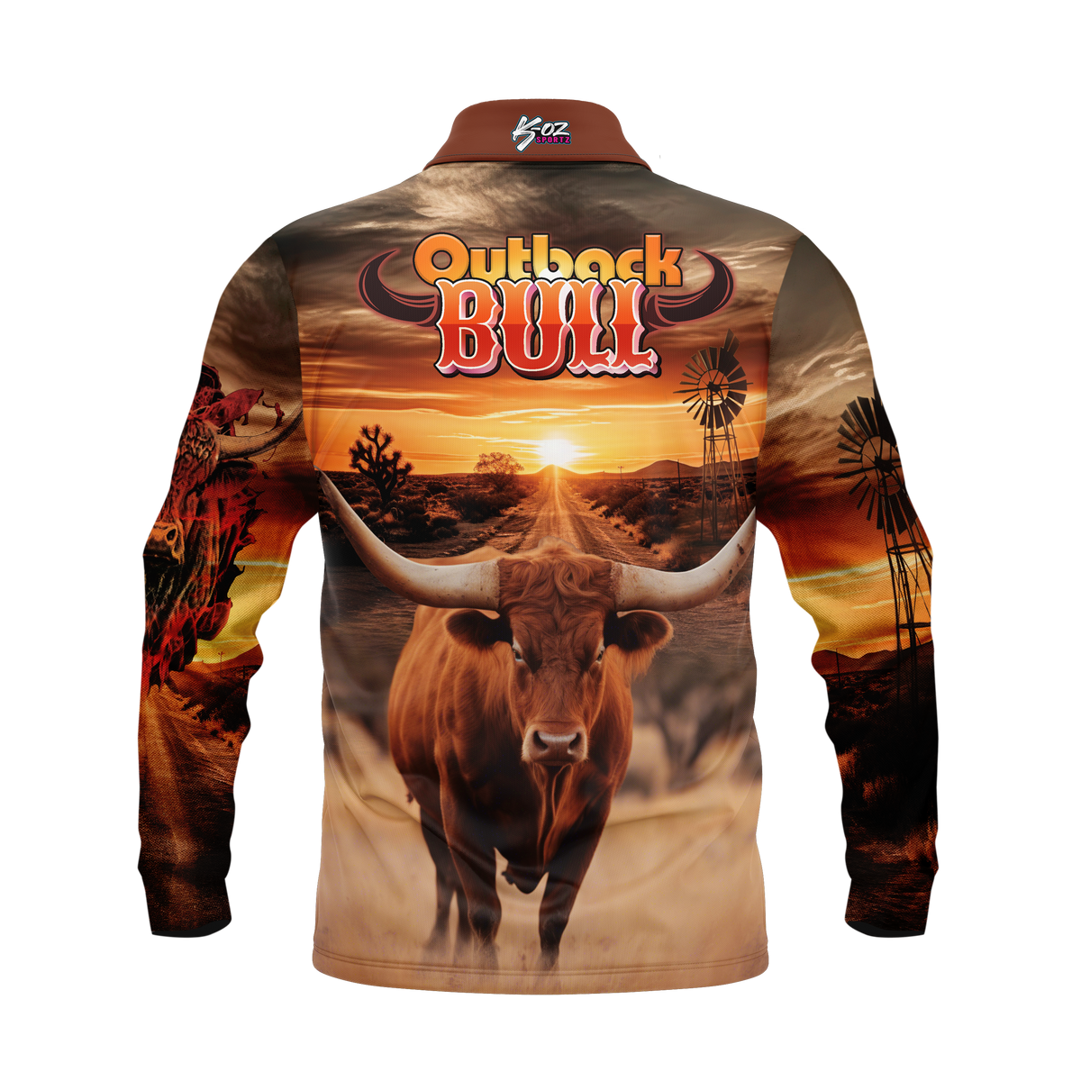 Outback Bull Polo Shirts — Outbackers