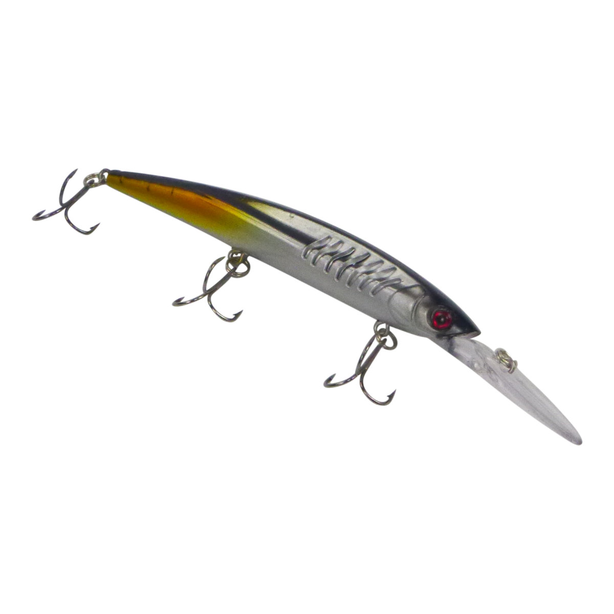 Finesse 'Flash Minnow' Silver Chrome, 150mm Deep Diving Lure — Outbackers
