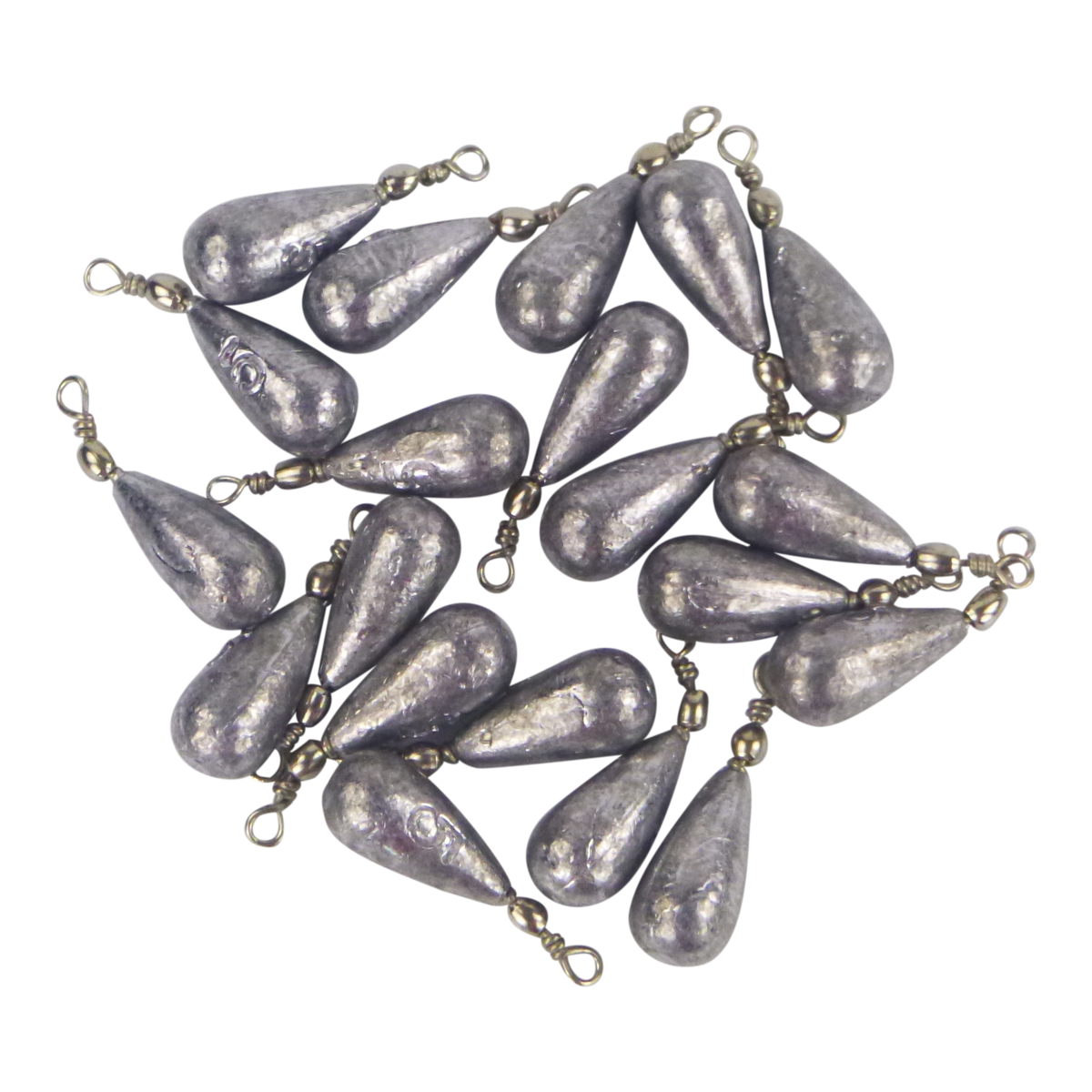 Swimerz 5gm Teardrop Sinker, Lead, 20 pack — Outbackers