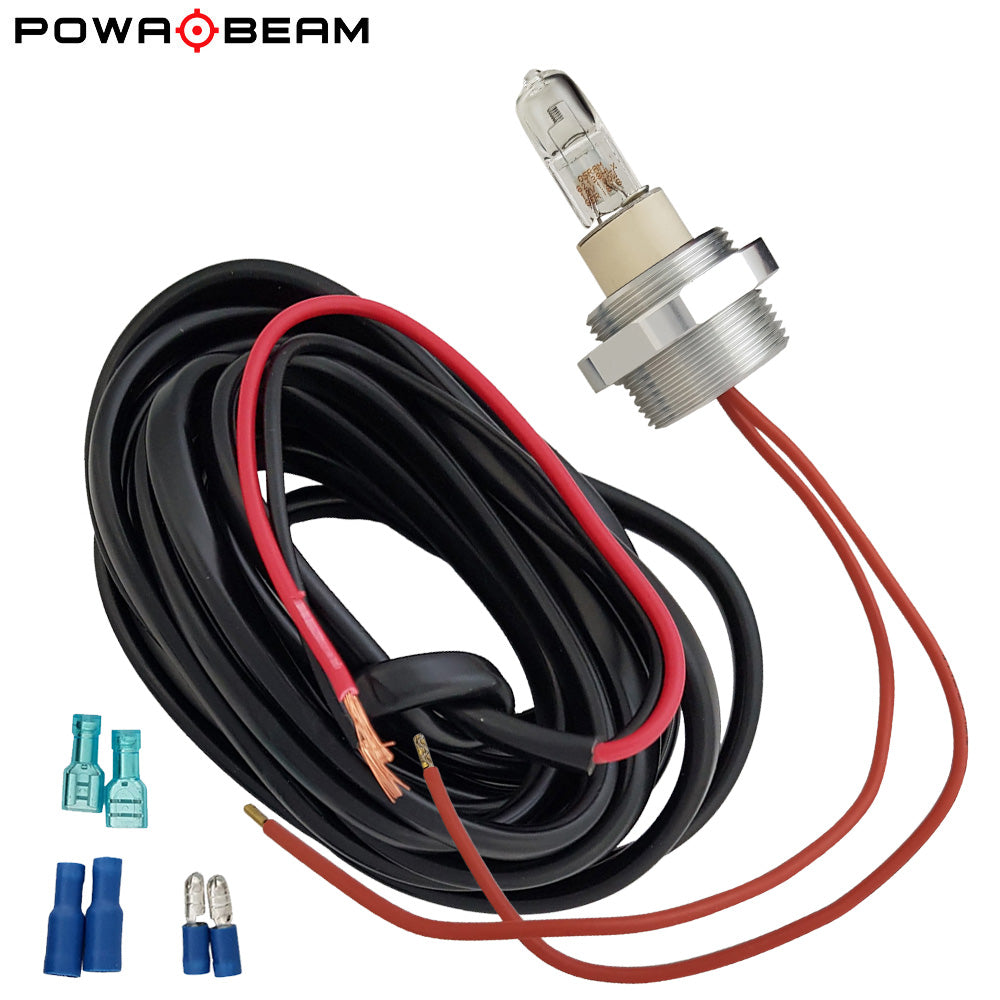 Powa Beam Adjustable Focus Quartz Halogen Bulb Kit — Outbackers