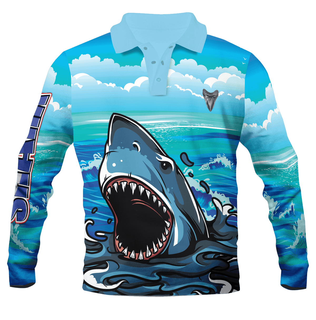 Kids Shark Polo Shirts — Outbackers