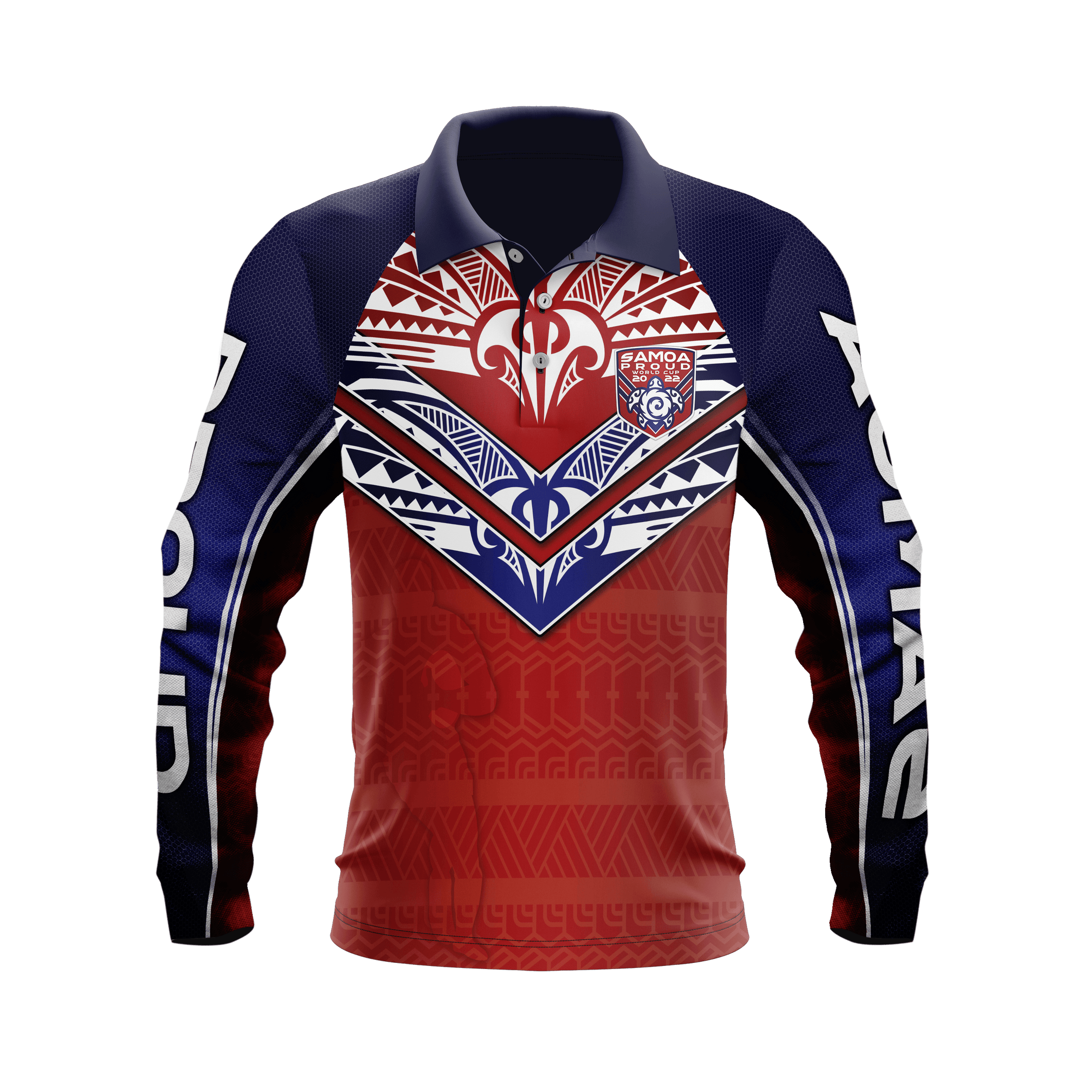 Samoa Proud WC2022 Polo Shirt | Outbackers